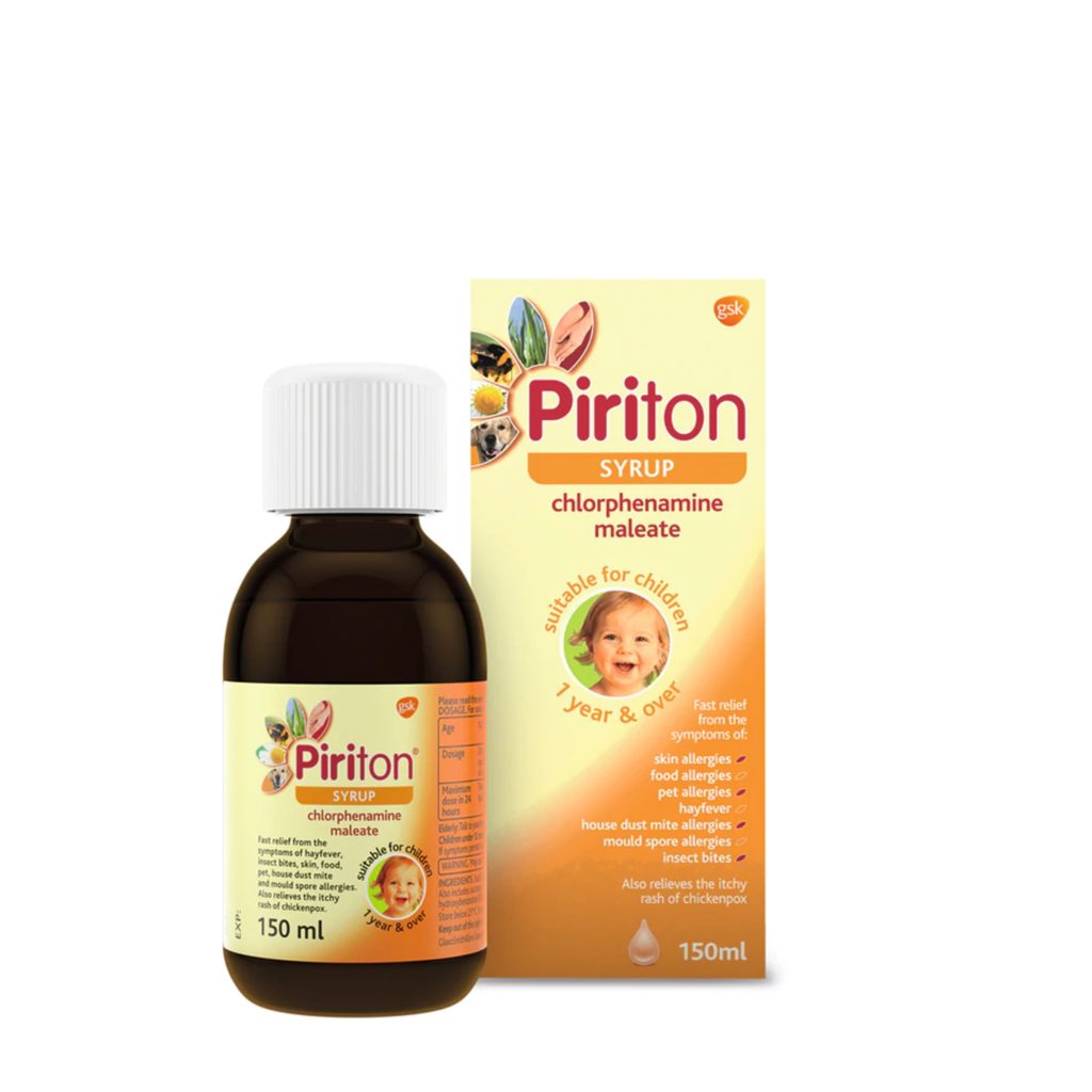 Piriton syrup 150ml - Felicity Community Pharmacy