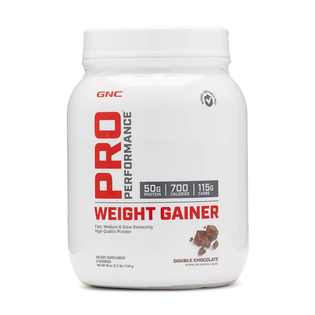 GNC Pro Performance Weight Gainer, 2.5lbs, Double Chocolate - Felicity ...