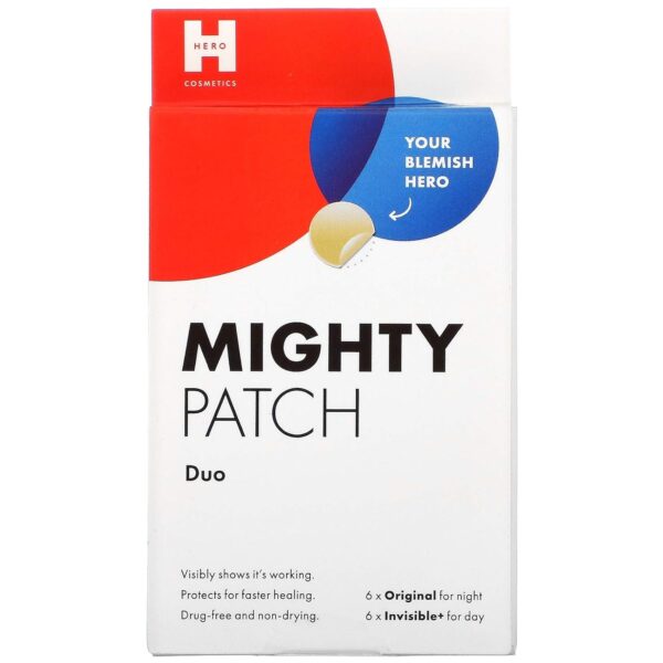 HERO COSMETICS Mighty Patch Duo, 12 count - Felicity Community Pharmacy