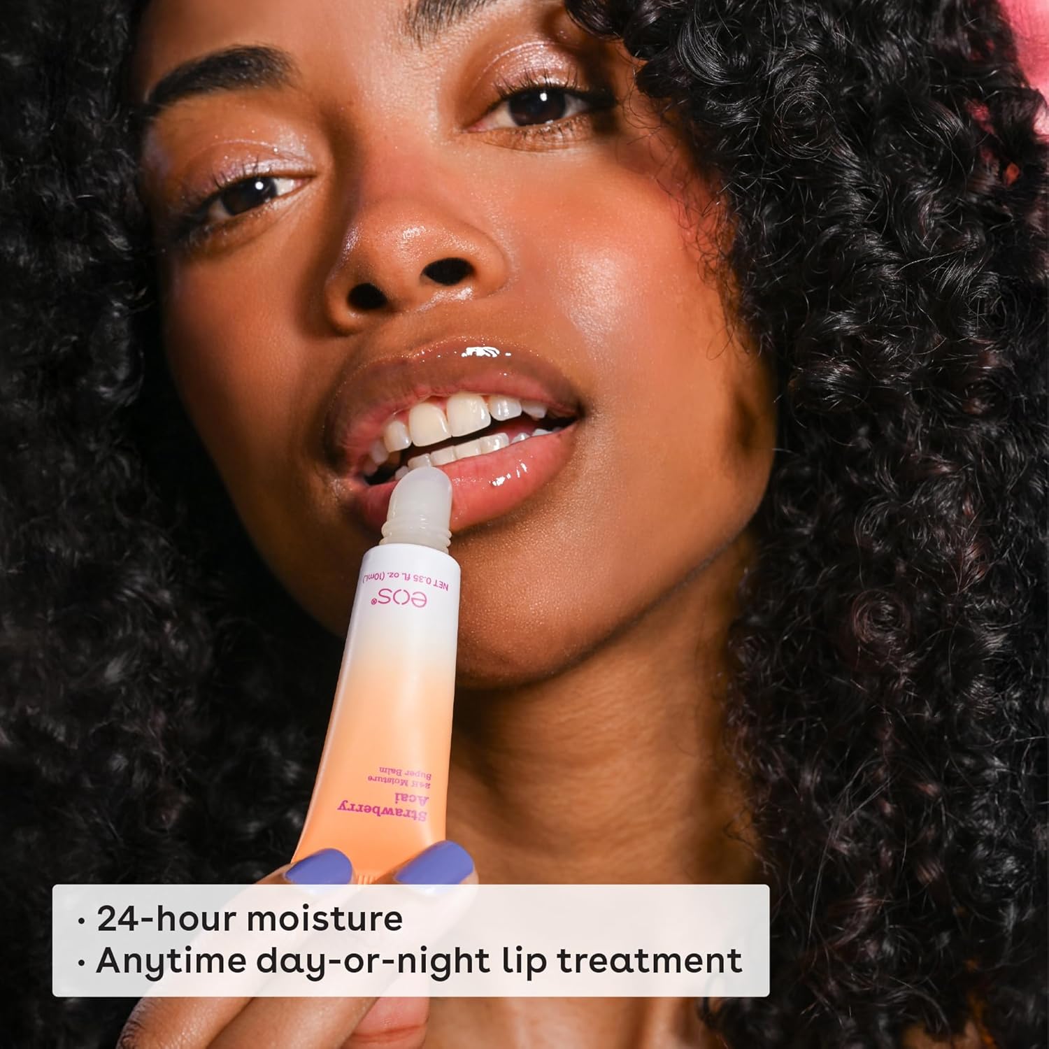 eos 24H Moisture Super Balms Minis- Pink Paradise, Limited-Edition, Nourishing, Dry Lips ...